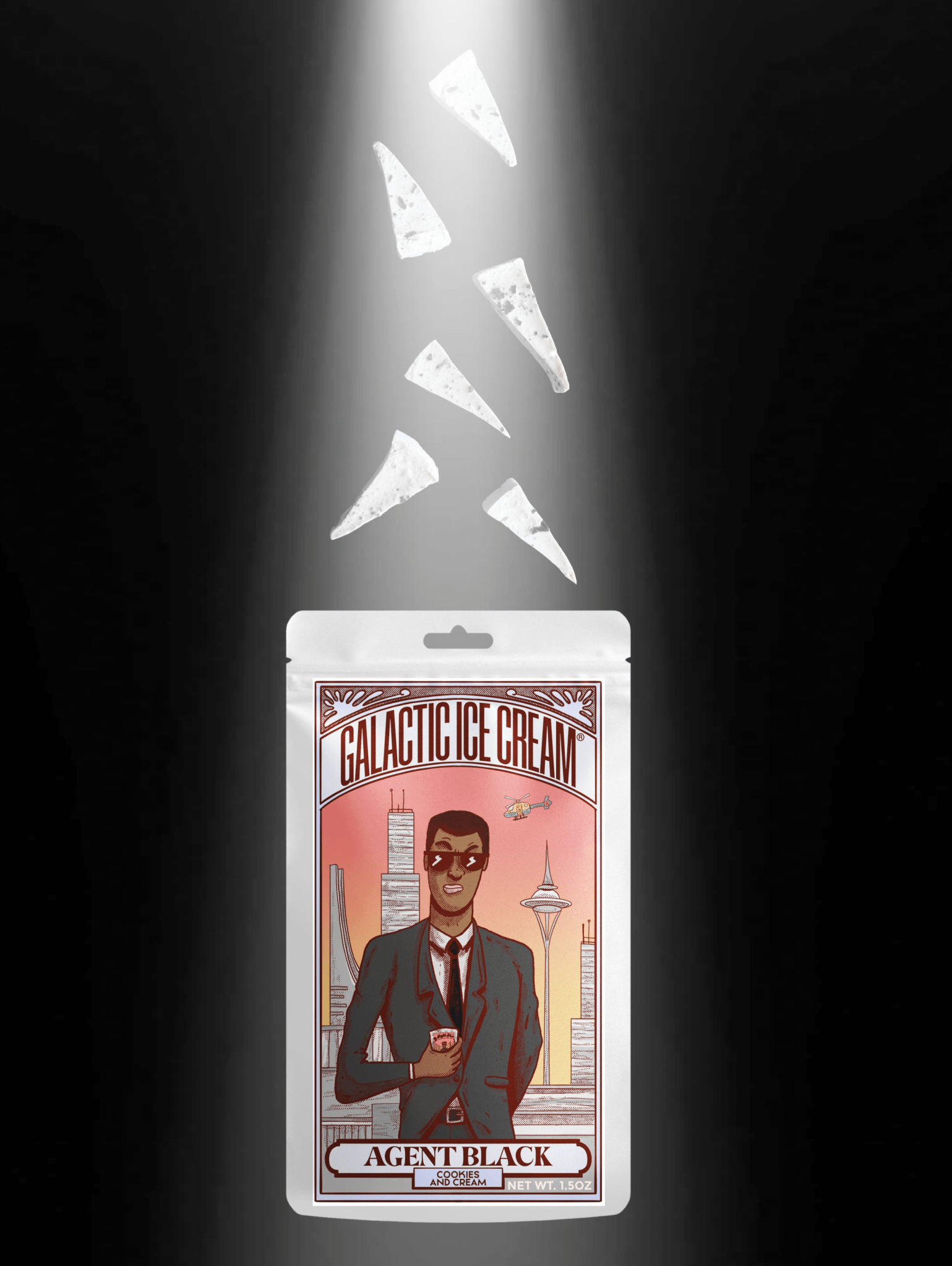 Galactic Agent Black Cookies and Cream Ice Cream – Rocky Mountain ...